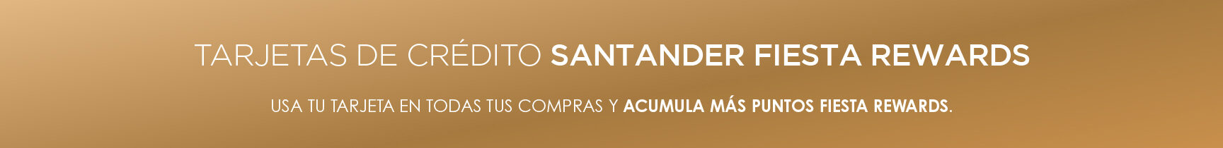 Beneficios y costo de la tarjeta de crédito Fiesta Rewards Platino