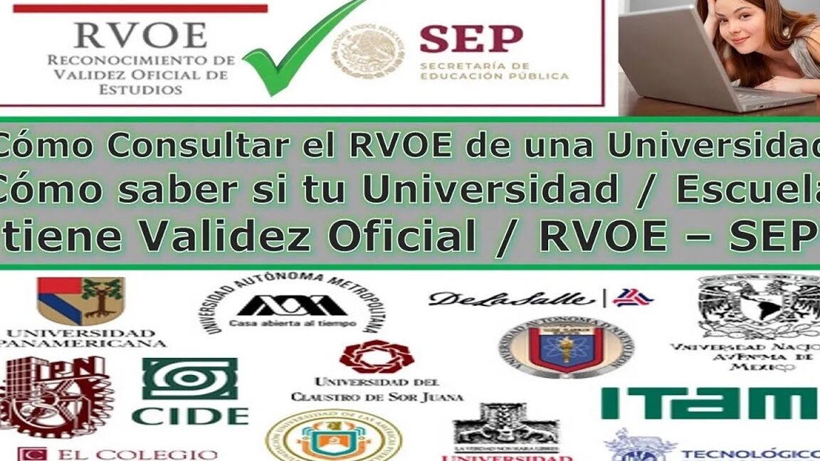 Escuelas con RVOE SEP: Garantía de calidad educativa
